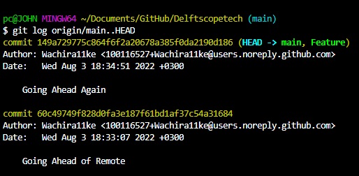 List Commits Not Pushed to the Remote Repository in Git | Delft Stack List Commits Not Pushed to the Remote Repository in Git | Delft Stack
